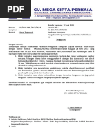 Surat - Permohonan Pergantian Personil | PDF | Bisnis