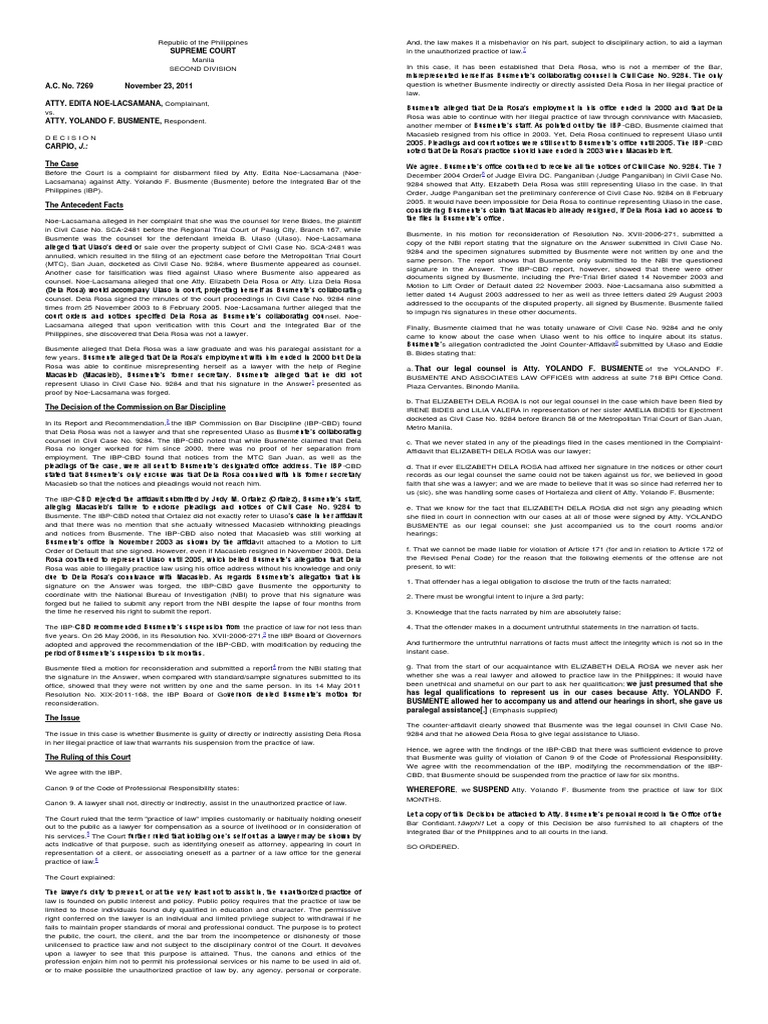 Pale Cases | PDF | Practice Of Law | Lawyer