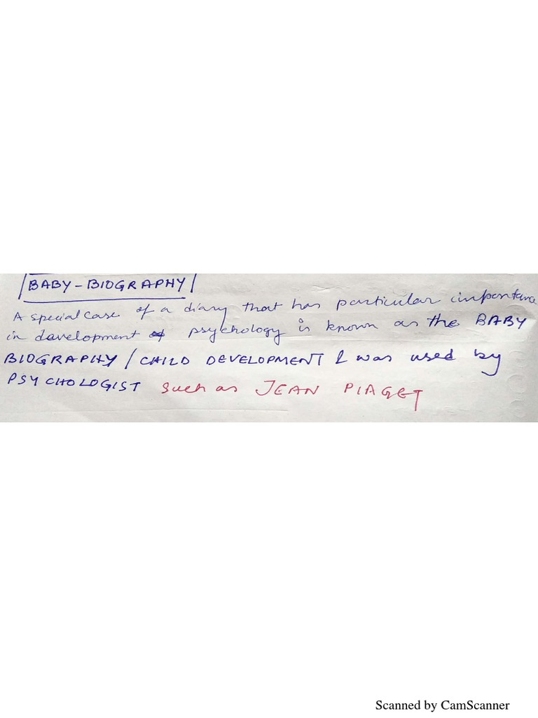 Baby Psychology | PDF