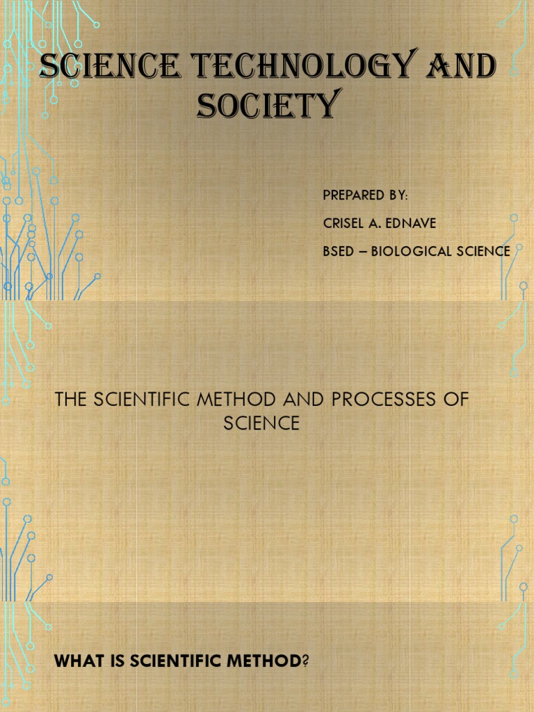 Sts | PDF | Scientific Method | Experiment