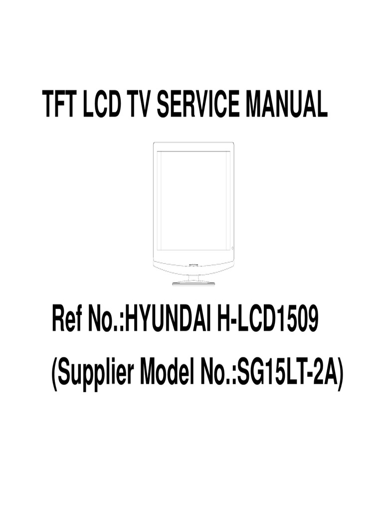 Hyundai H-LCD1509 | PDF | Electricity | Computer Engineering