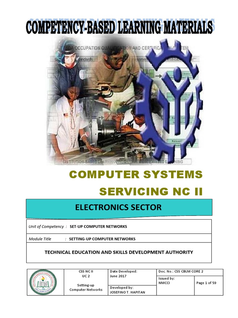 CSS NC II - Core Competencies - UC2 | PDF | Local Area Network ...