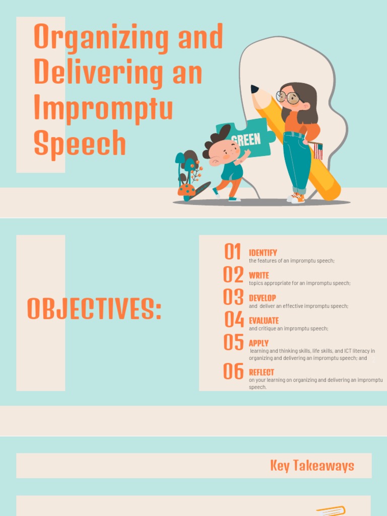 Impromptu Speech | PDF | Human Communication | Learning