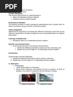 Volcano Model Rubric | PDF