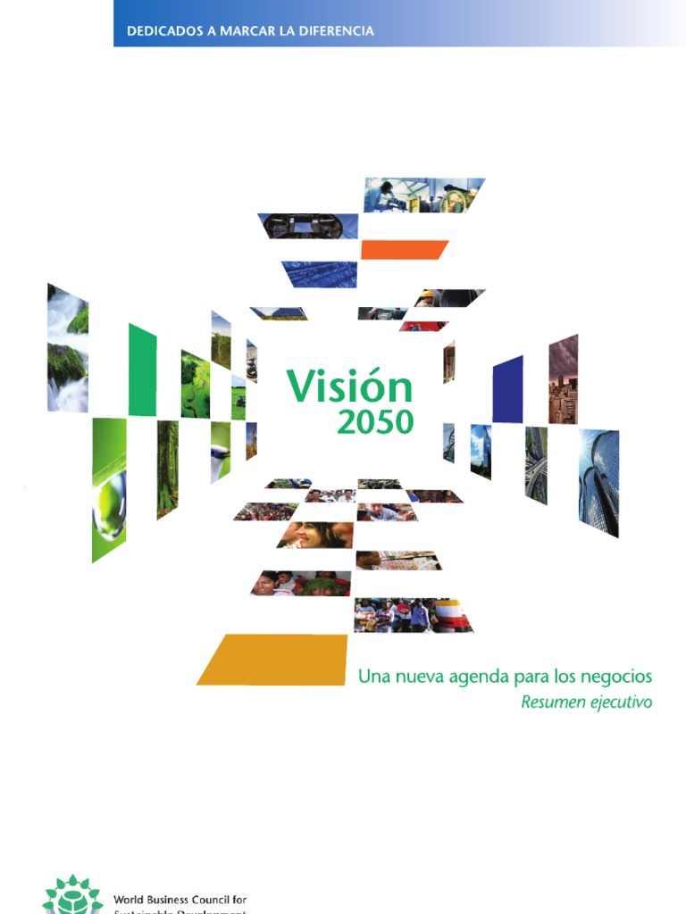 Vision 2050 WBCSD | PDF | Sustentabilidad | Crecimiento económico