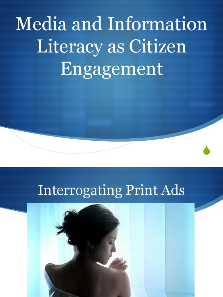 Media and Information Literacy Discussion | PDF | Mass Media | Literacy