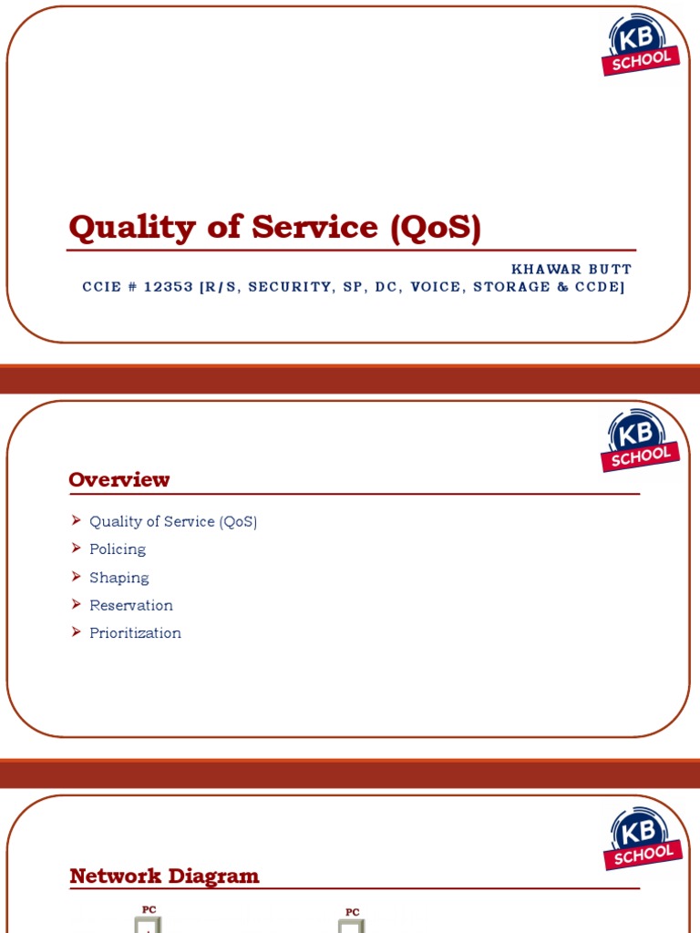 106.quality of Service QoS | PDF | Quality Of Service | Network Protocols