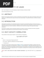 Caustic Density Table | PDF | Sodium Hydroxide | Chemistry