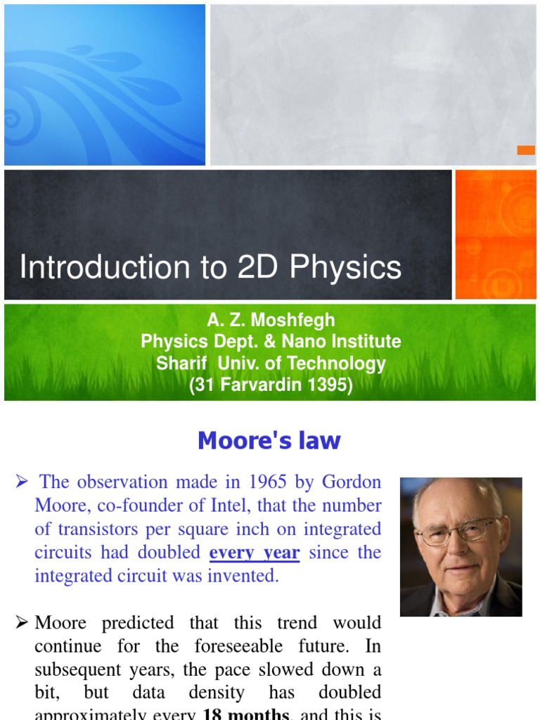 Intro To 2d Physics | PDF | Sputtering | Surface Science