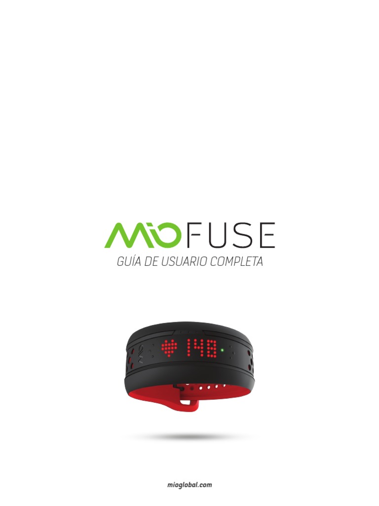 Mio Fuse Complete-User-Guide Es | PDF | Bluetooth | Ritmo