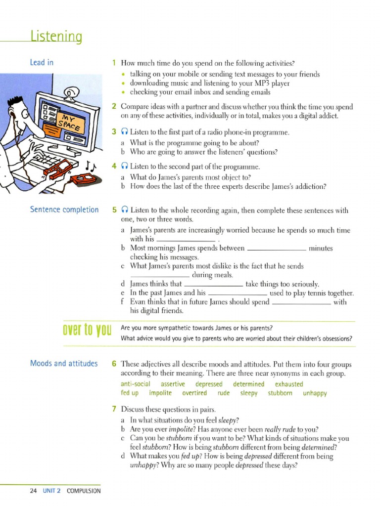 Listening Unit 2 p24 FCE Masterclass | PDF