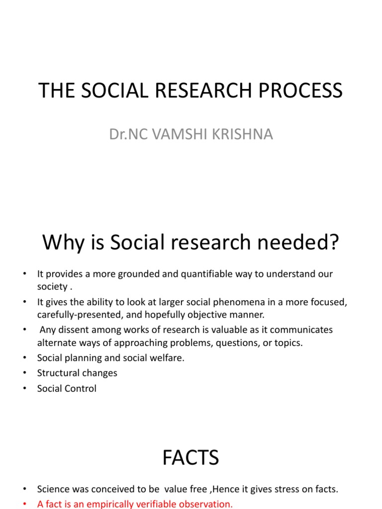 Steps in Social Research and Fact Value and Objectivity | PDF | Social ...