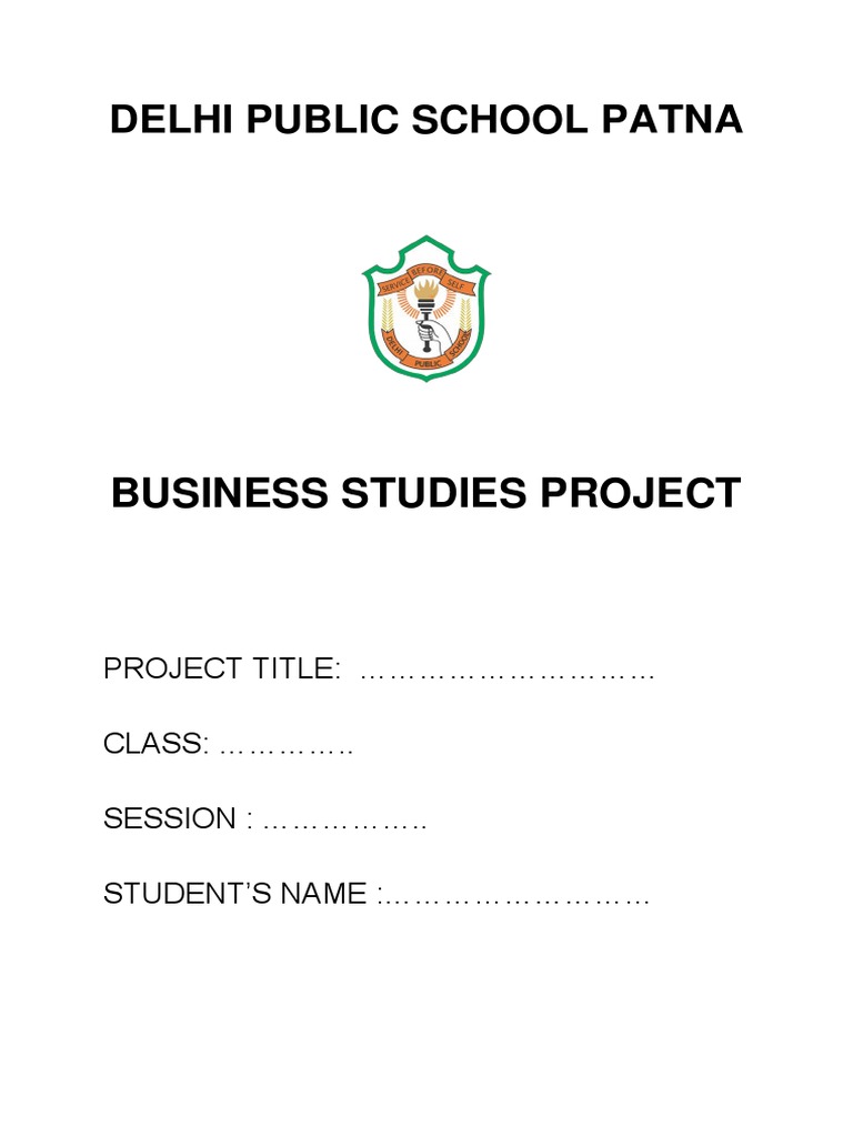 BST Project Covered Page