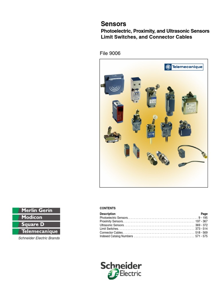Sensores PDF | PDF | Electrical Connector | Automation