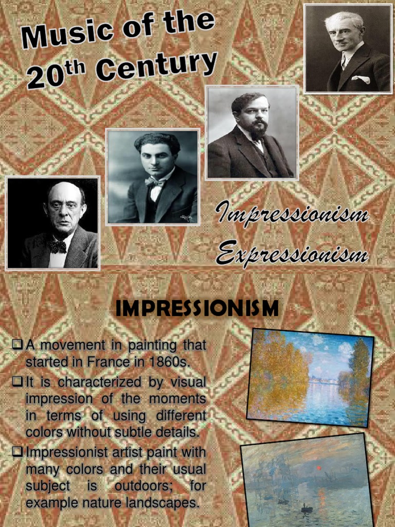 Impressionism vs Expressionism in Music | PDF | Impressionism | Synthesizer