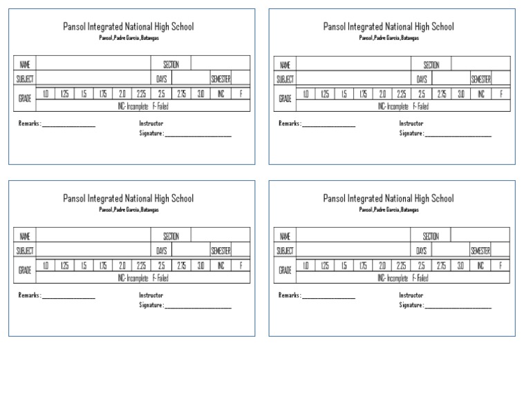 Pansol Integrated National High School Pansol Integrated National High ...