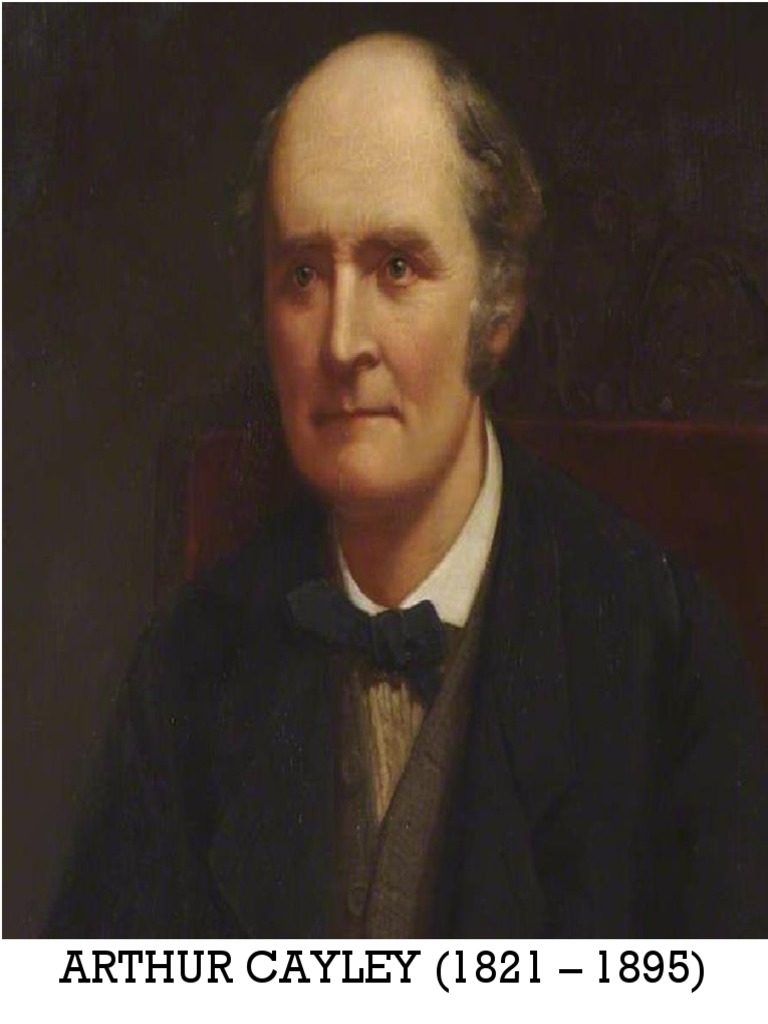 Arthur Cayley (1821 - 1895) | PDF