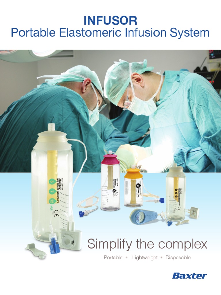 Infusor Brochure | PDF | Intravenous Therapy | Ultraviolet