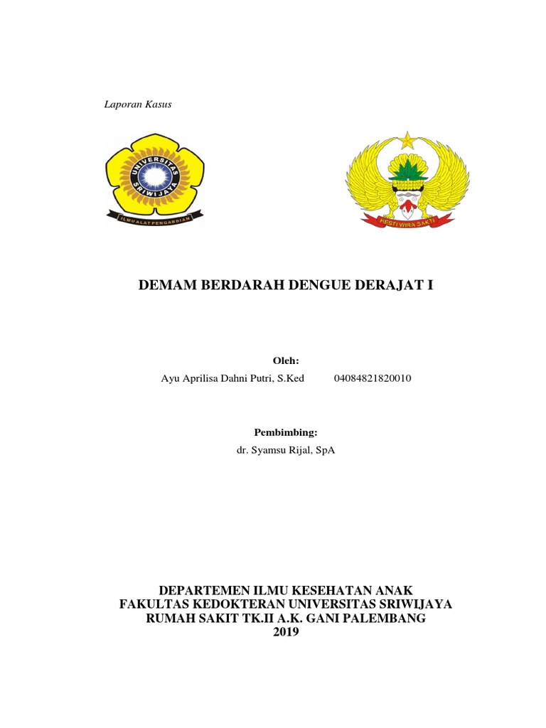 Laporan Kasus DBD Grade I | PDF | Pengembangan Diri | Sains & Matematika