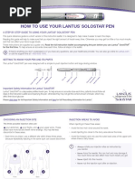 Humulin R U-500 KwikPen User Guide | PDF | Syringe | Injection (Medicine)