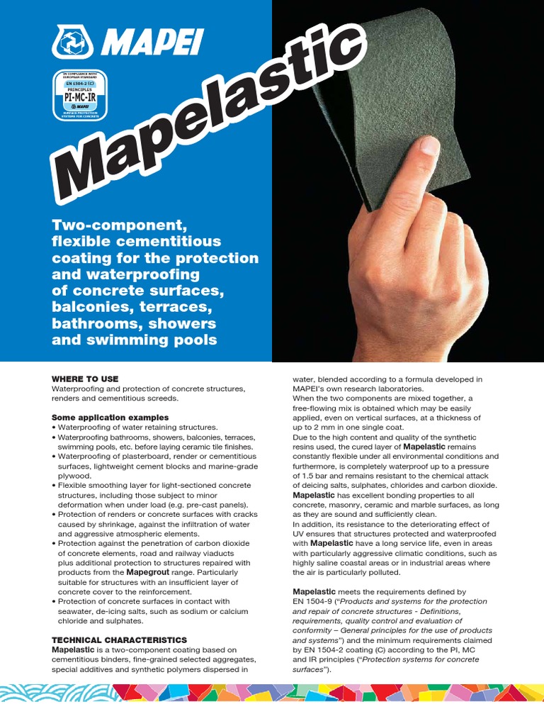 331 Mapelastic Uae | PDF | Sodium Chloride | Concrete