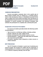 Principle of Specificity With Examples | PDF