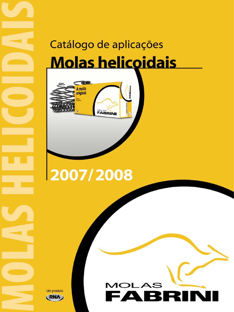 CATALOGO Fabrini PDF | PDF | Suspensão (veículo) | Carro