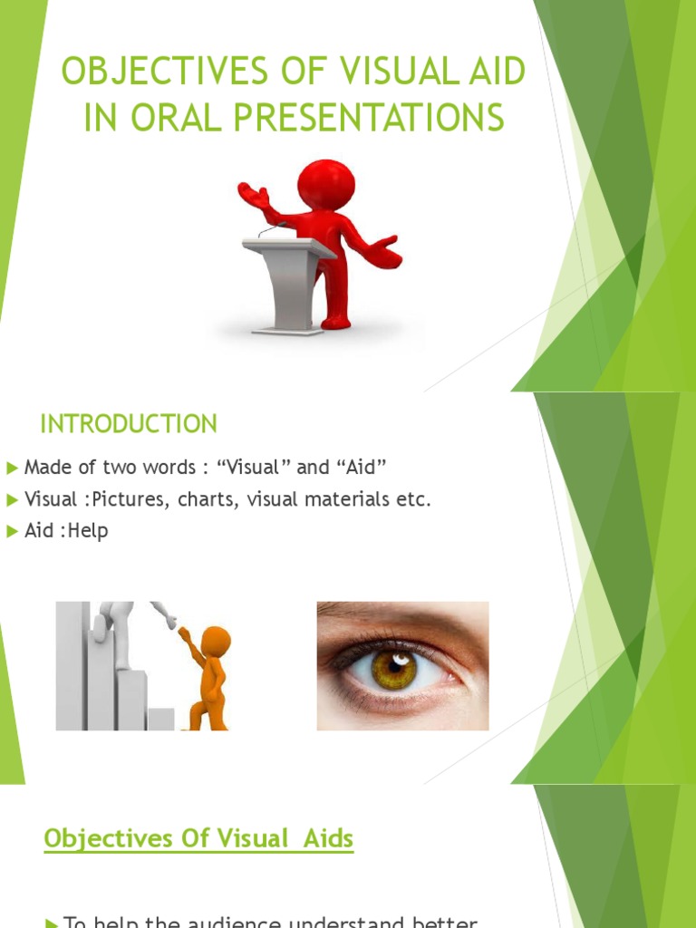 Objectives of Visual Aid | PDF