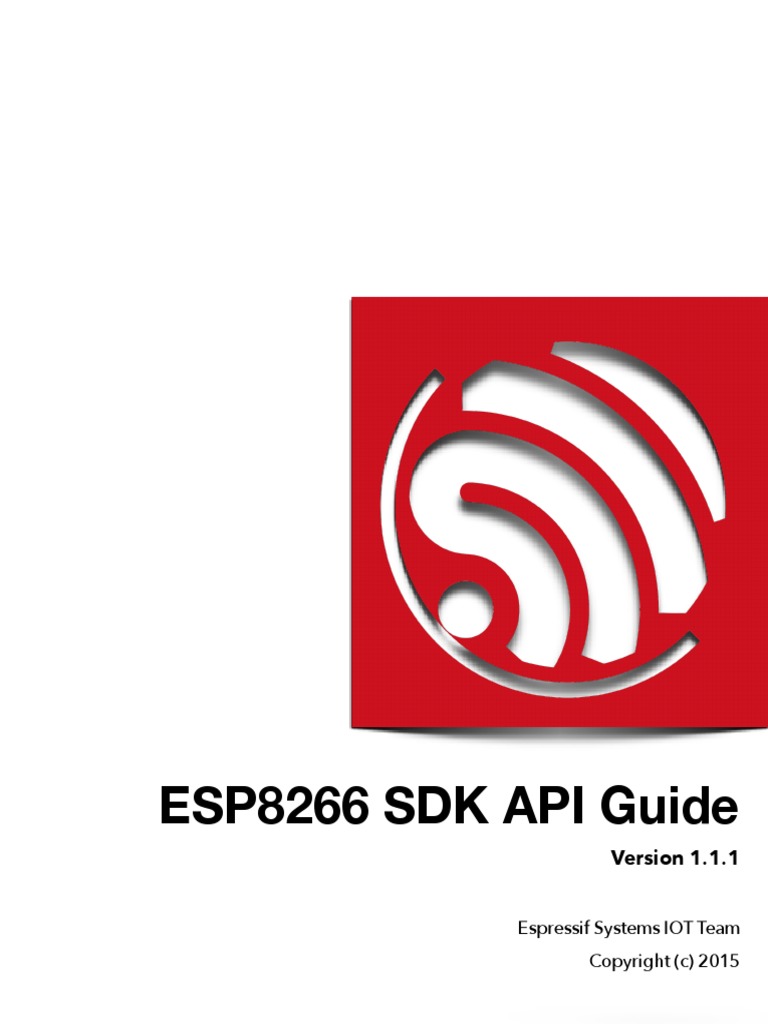 ESP8266 SDK API Guide: Espressif Systems IOT Team | PDF | Parameter (Computer Programming ...