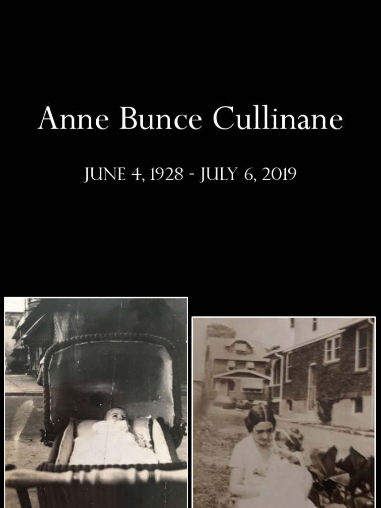 Anne Bunce Cullinane | PDF