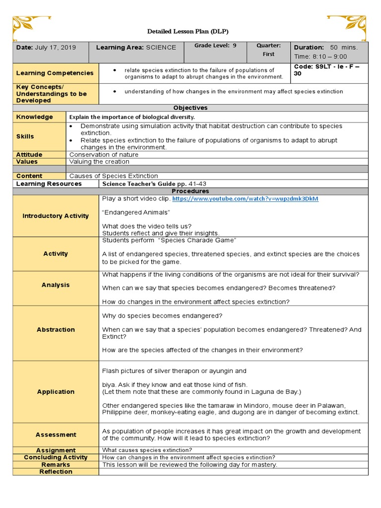 Science Teacher's Guide | PDF | Extinction | Species