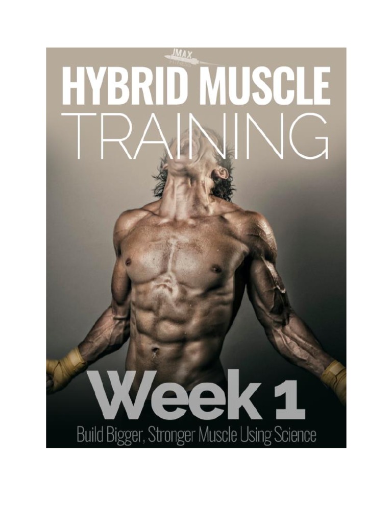 Hybrid Muscle Training Week 1 | PDF | Muscle Hypertrophy | Recreation