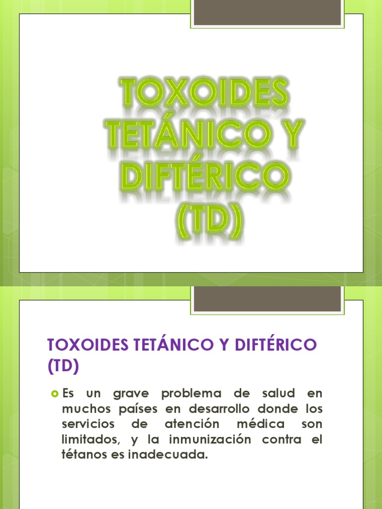 Toxoide y Difteria | PDF | Epidemiología | Microbiología