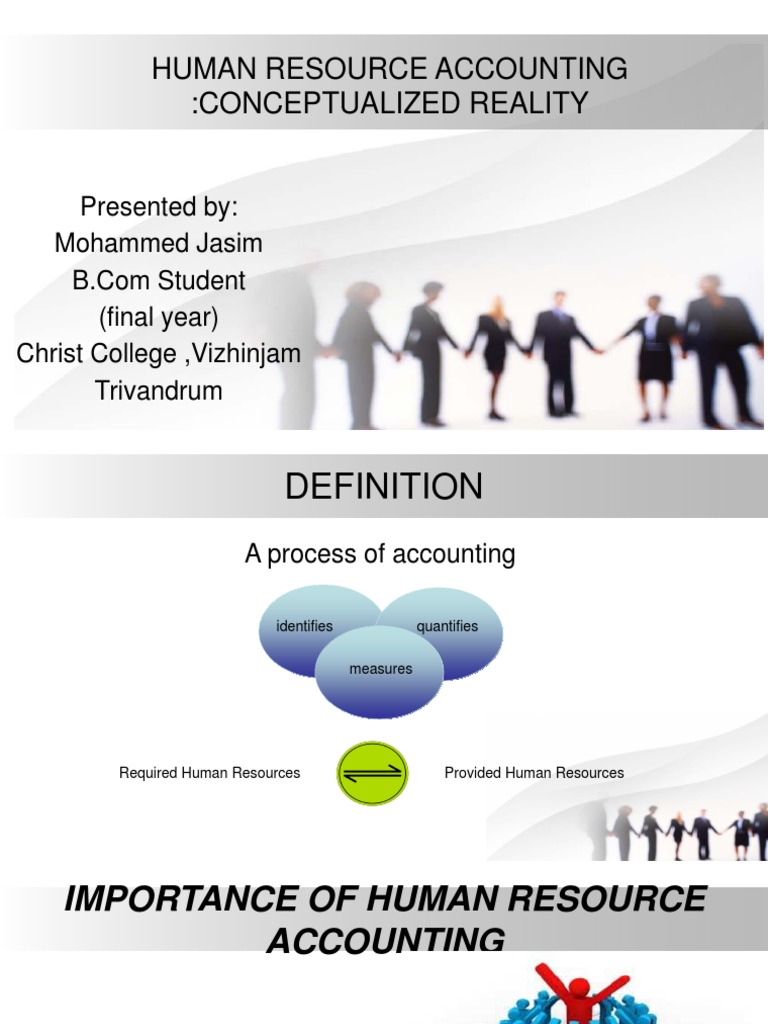 Understanding Human Resource Accounting | PDF | Human Resources ...