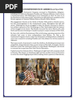 Causes and Consequences of The American Revolution | PDF | American ...