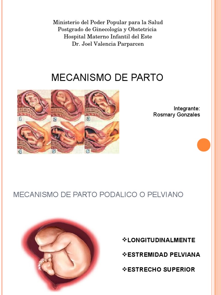 Mecanismo de Parto Podalico | PDF