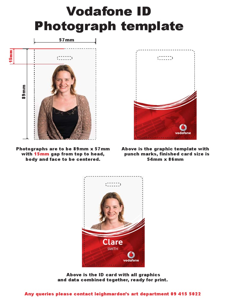 Guidelines for Photograph Placement and Formatting on Vodafone ...