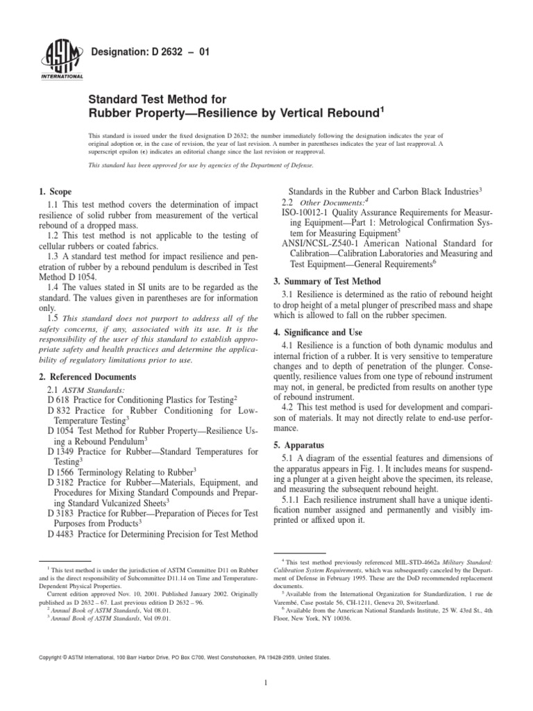 Astm D 2632 PDF | PDF | Calibration | Accuracy And Precision
