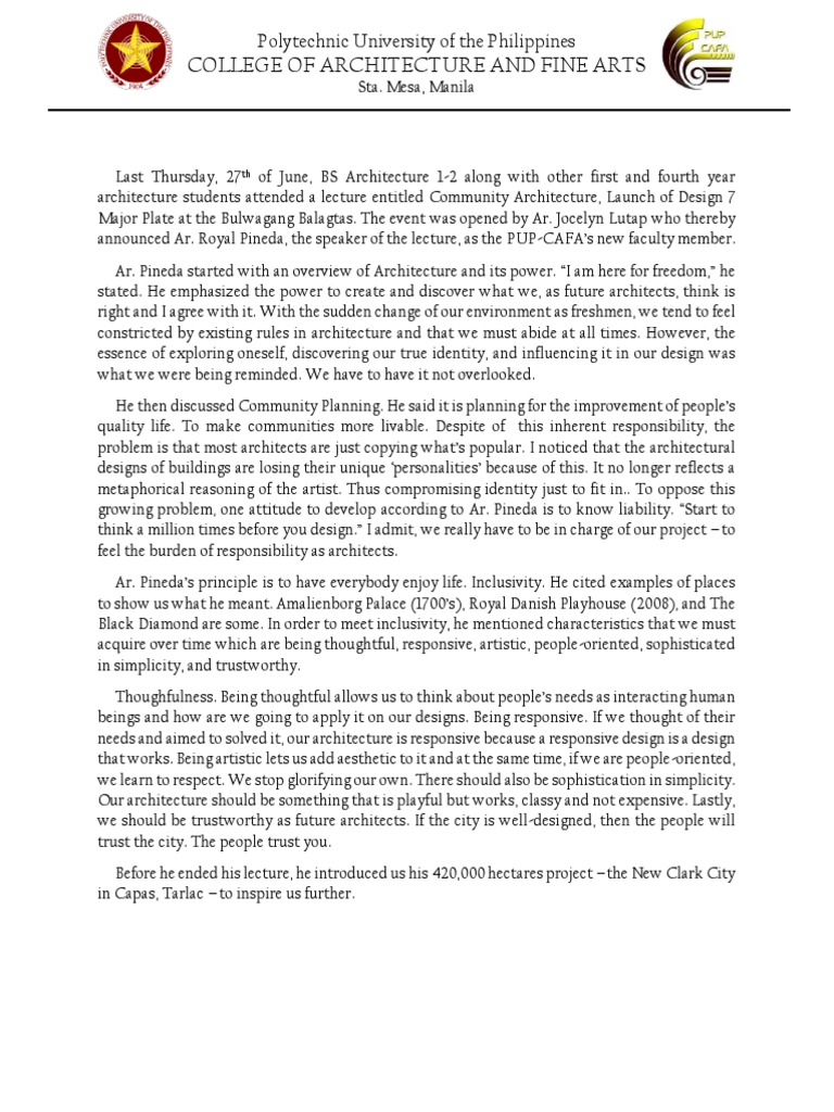 Sample Reflection Paper | PDF | Cognitive Science | Learning