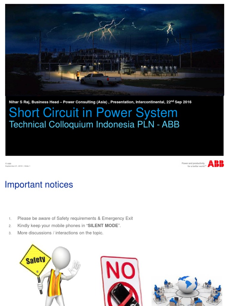 Short Circuit | PDF | Electric Power System | Electrical Network