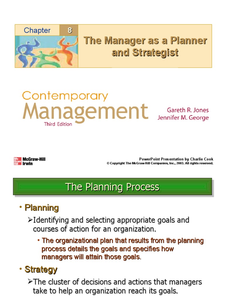 The Manager As A Planner and Strategist | PDF | Strategic Management ...