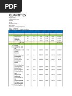 Sample House Construction Cost Estimate Philippines | PDF | Drywall | Tile