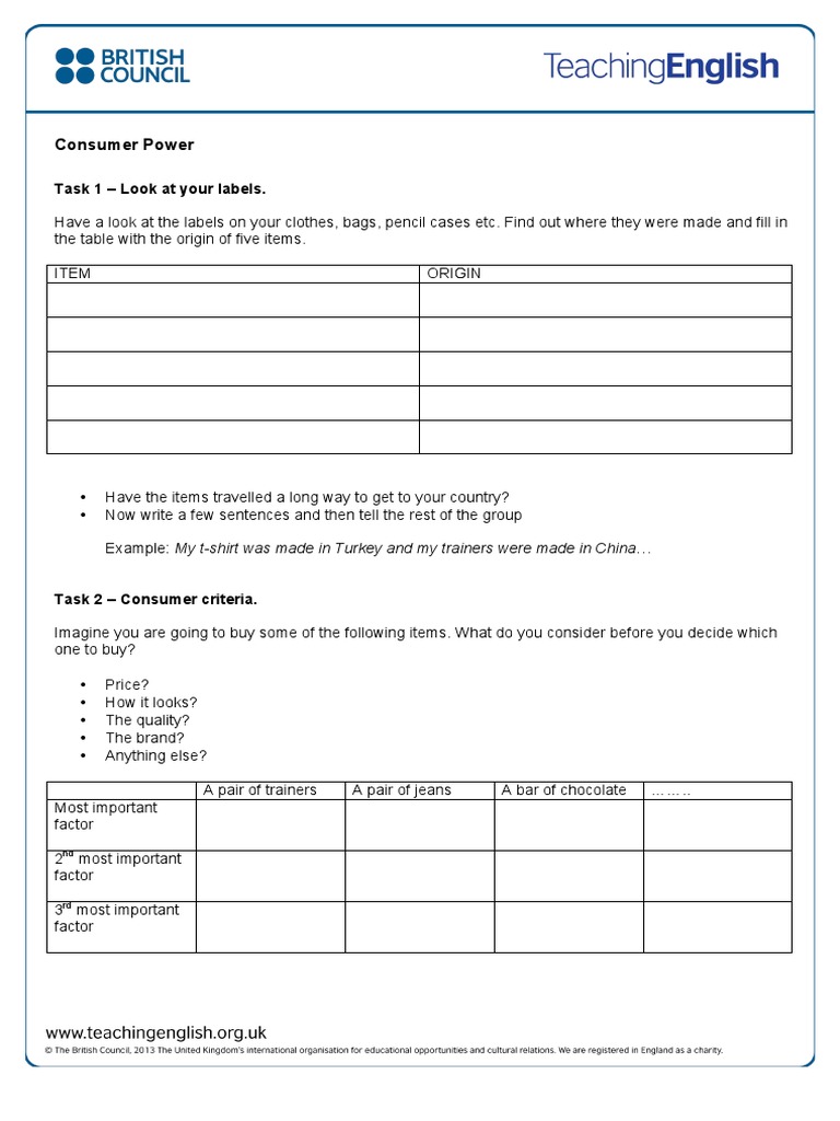 Understanding Consumer Power and Ethics | PDF | Business Economics ...