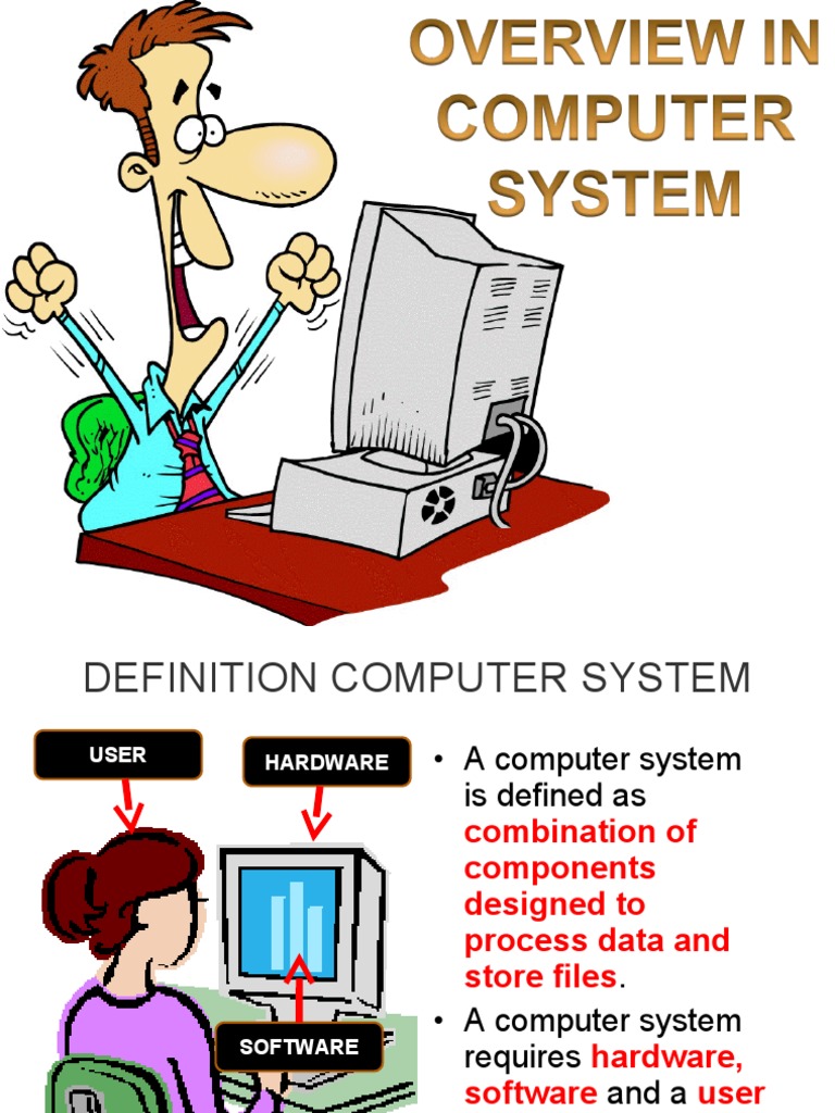 Computer Overview Pdf Input Output Central Processing Unit