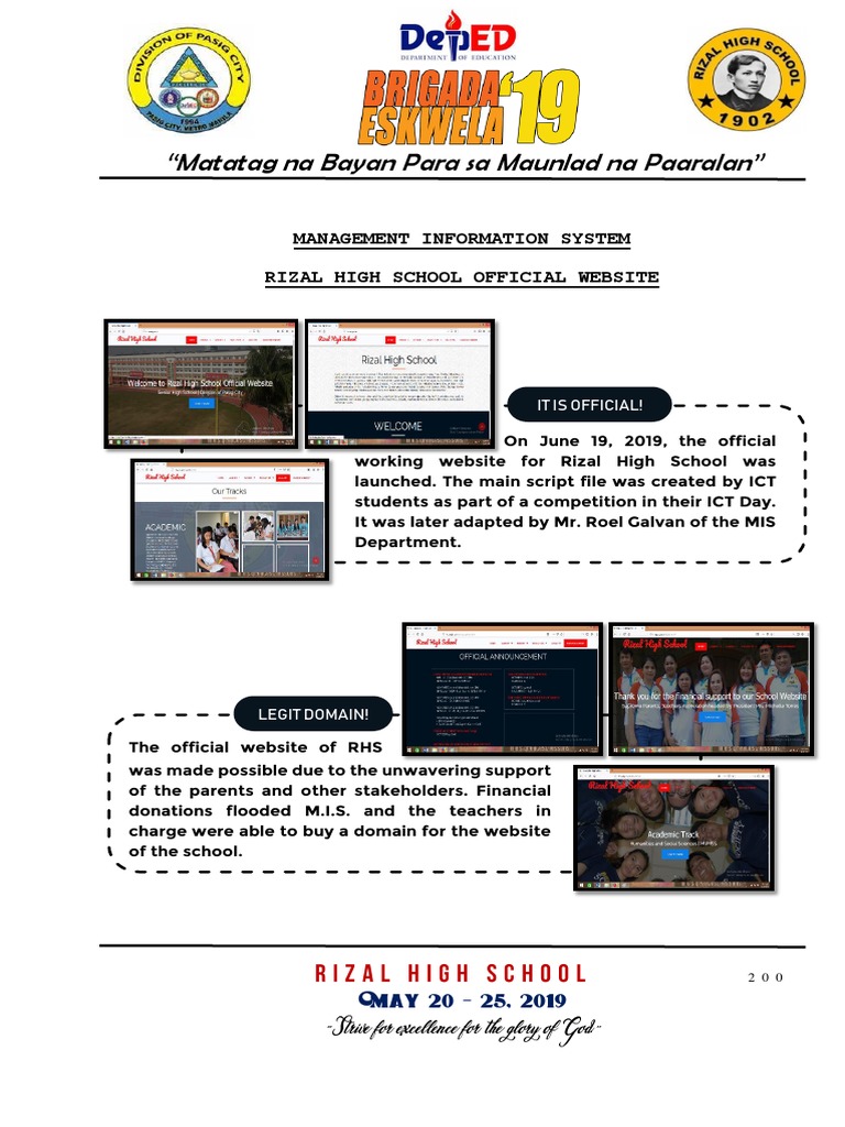 Rhs Website Revised | PDF