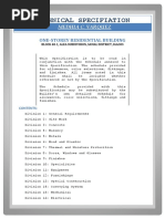 Sample Detailed Specification - CSI Format | PDF | Framing ...