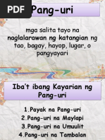 Kayarian NG Pang-Uri | PDF