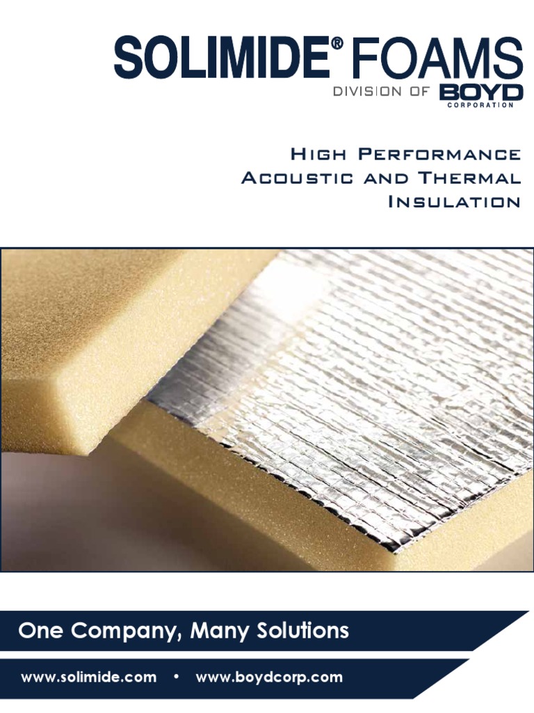 Downloads Solimide Brochure E | Thermal Insulation | Building Insulation