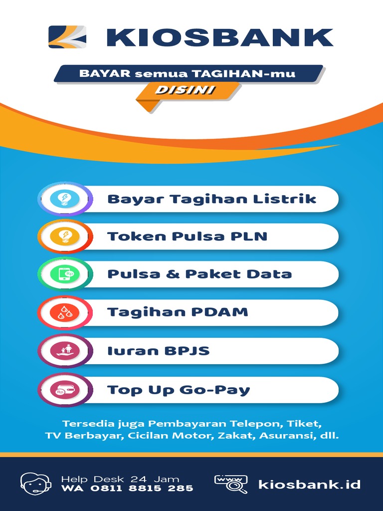 Flyer Ppob Kiosbank PDF | PDF