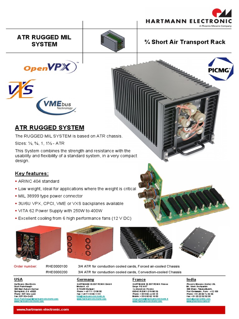 ATR SemiRugged Flyer | PDF | Physical Layer Protocols | Computer Engineering